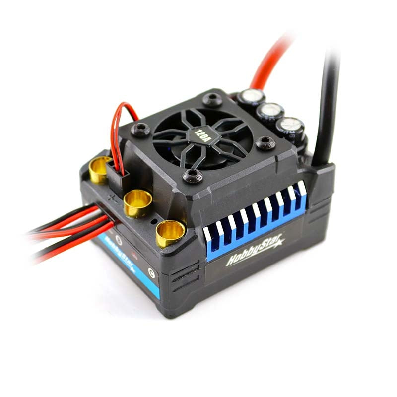 HobbyStar V2 120A Brushless Sensorless ESC, Waterproof, Temperature Mo – RCJuice