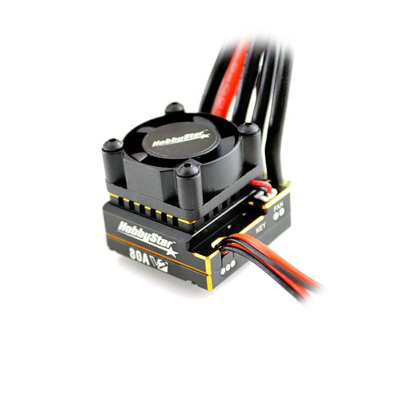 HobbyStar TS80A SENSORED ESC For 380/390 Motors – RCJuice