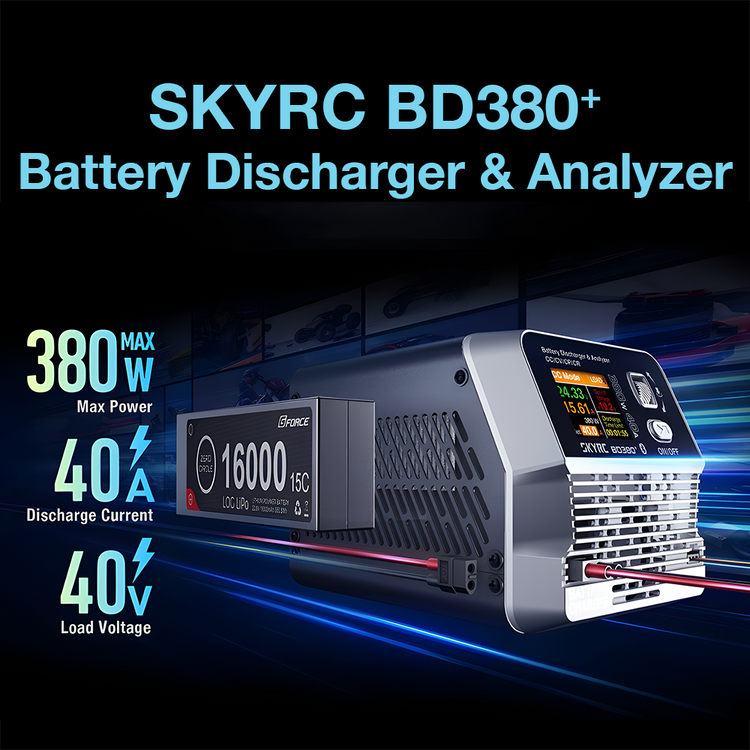 SKYRC BD380+ 380W Battery Discharger with Real-Time Data – RCJuice